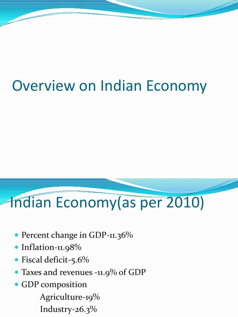 Overview of India's Economic Indicators | PDF | Business