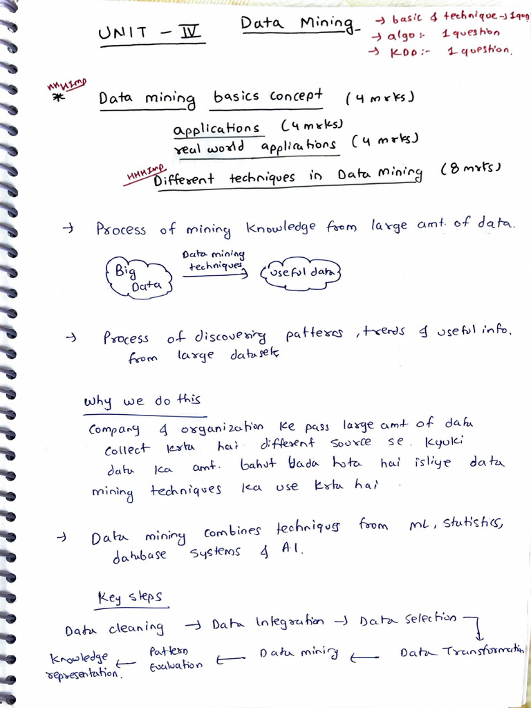 Unit - 4 DMW | PDF