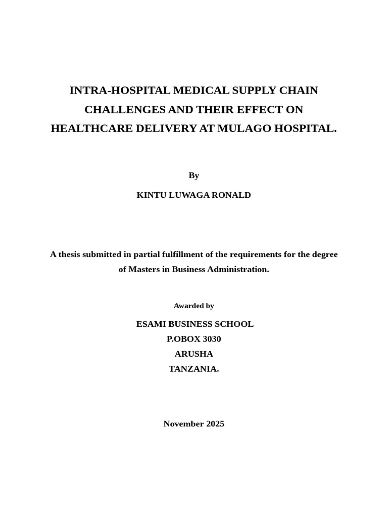 Mr.kintu Work Final | PDF | Statistics | Science