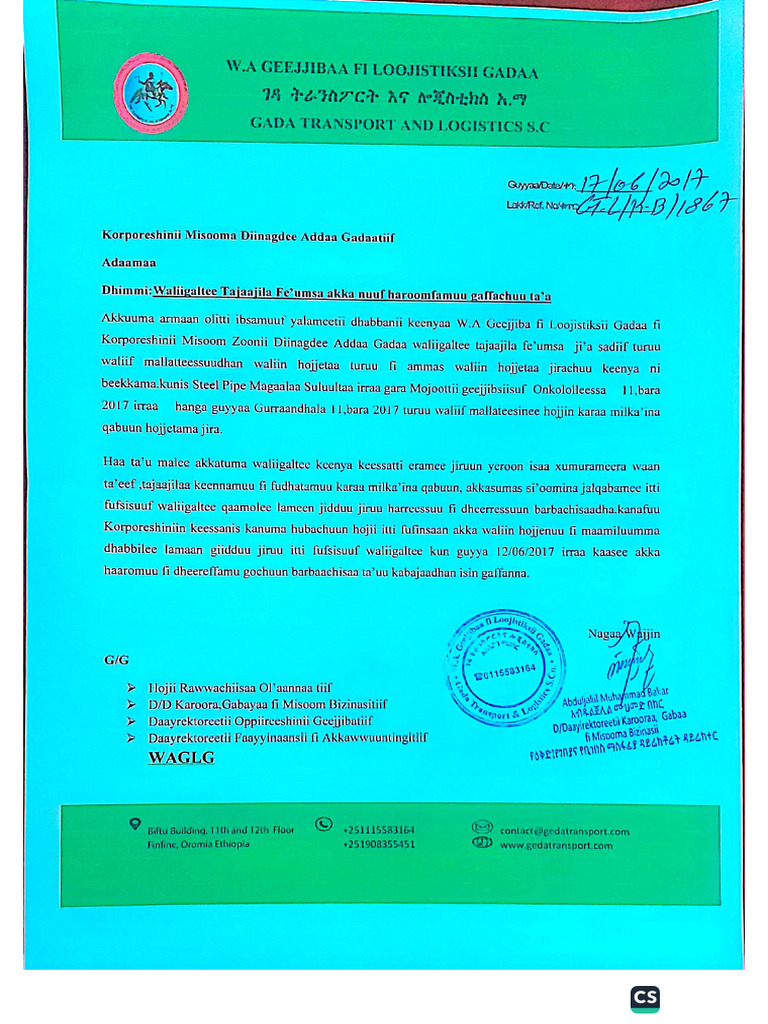 Sululta To Modjo | PDF