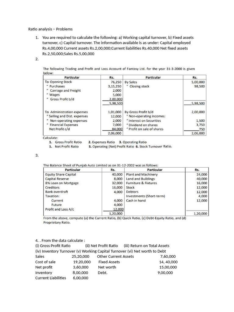 Ratio Problems | PDF