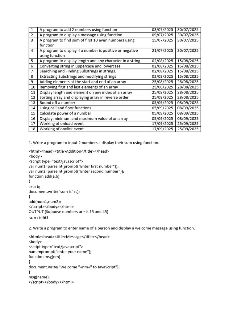 Practical File Web App (1) | PDF | String (Computer Science) | Rounding
