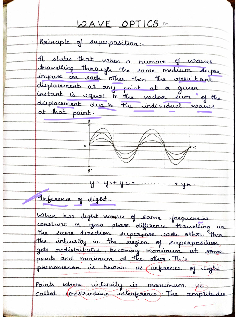 Wave Optics | PDF