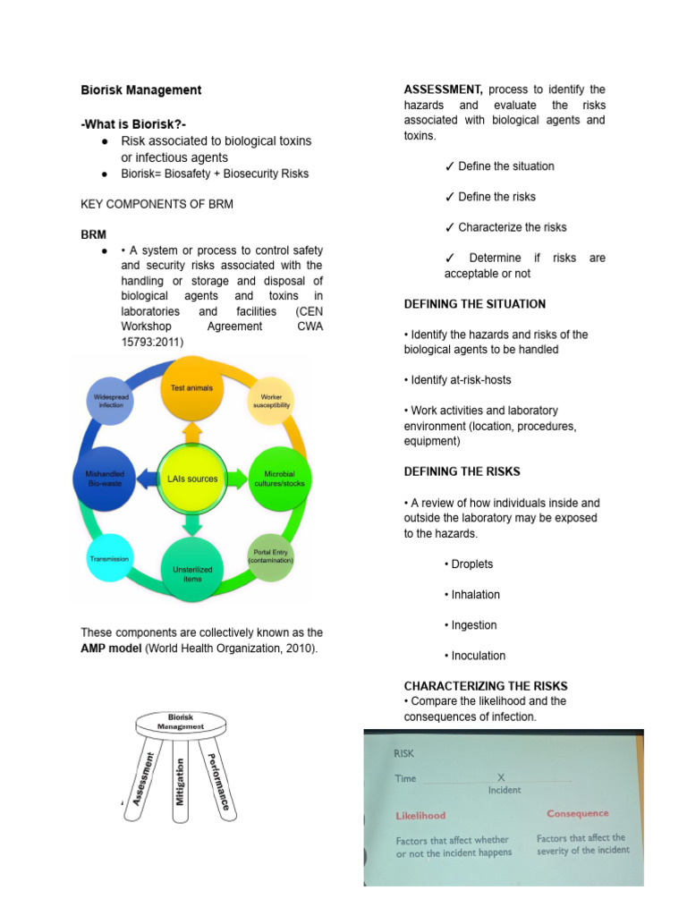 biorisk management | PDF | Risk | Hazards
