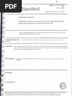 NFC 17102 - Lightning Protection - Protection of Structures and Open ...