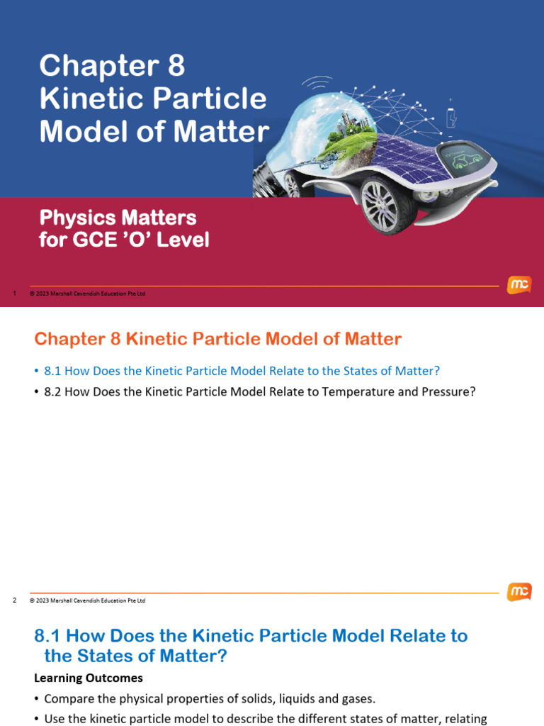 08 Kinetic Particle Model of Matter_Slides_Student | PDF | Temperature ...