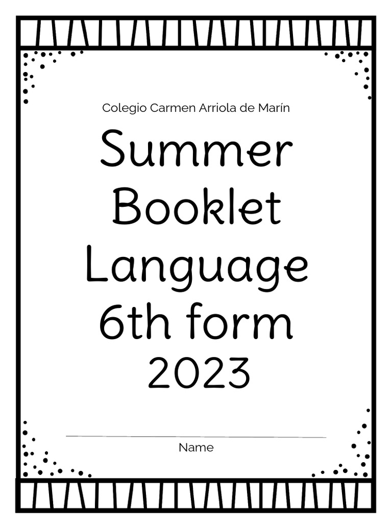 6th Form Summer Vocabulary Guide | PDF | Foods