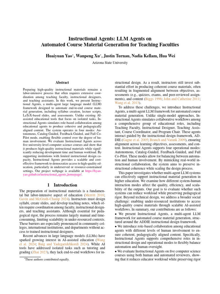 2508.19611v2 | PDF | Instructional Design | Learning