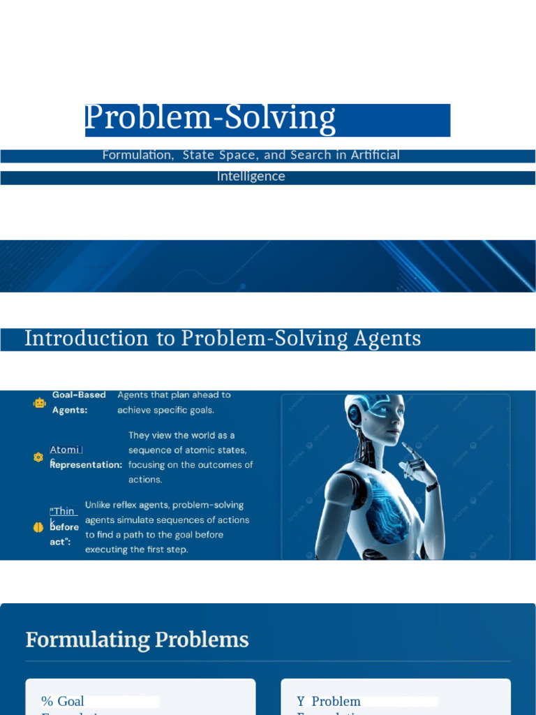 Problem Solving Agents | PDF | Artificial Intelligence | Intelligence ...
