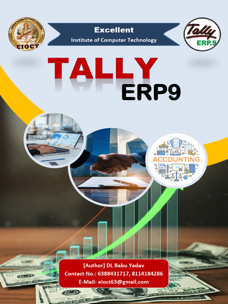 Tally ERP9 Cover Page | PDF