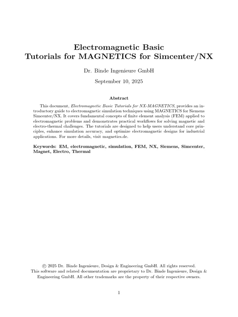 Electromagnetics Basics | PDF | Inductor | Maxwell's Equations