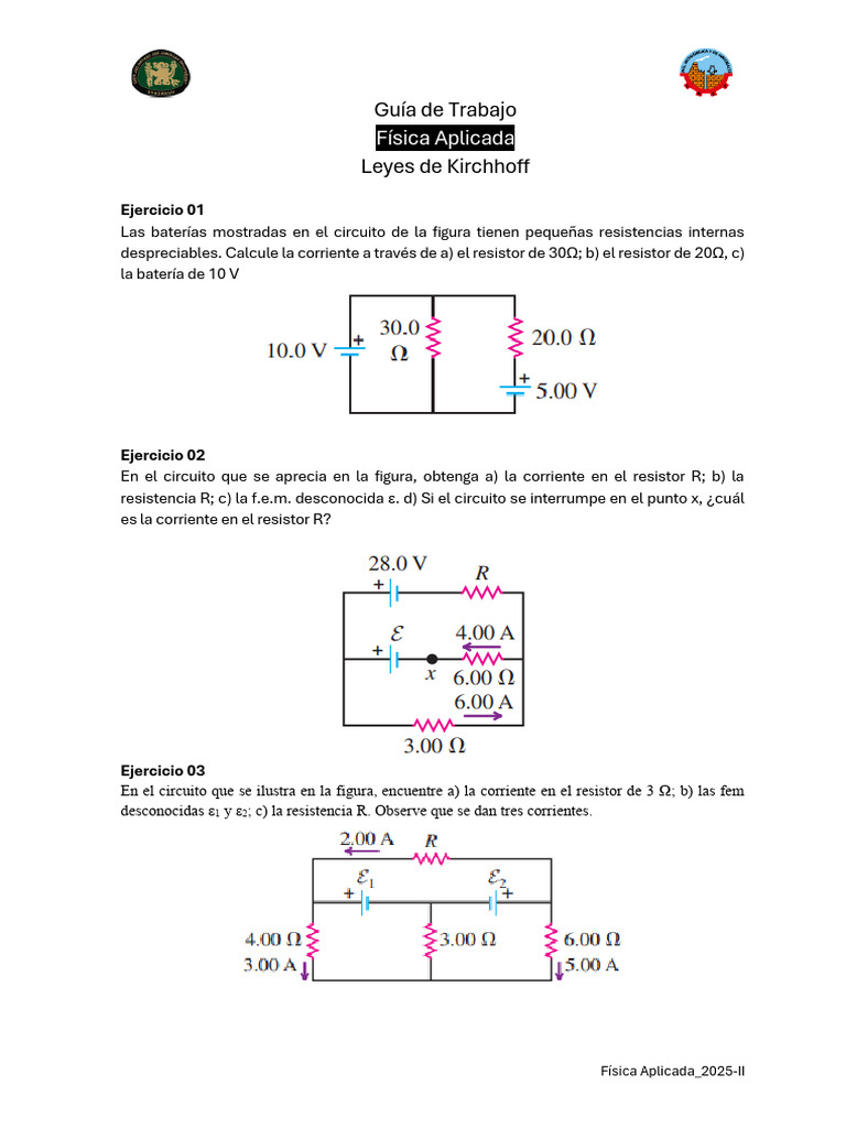 Leyes de Kirchhoff | PDF