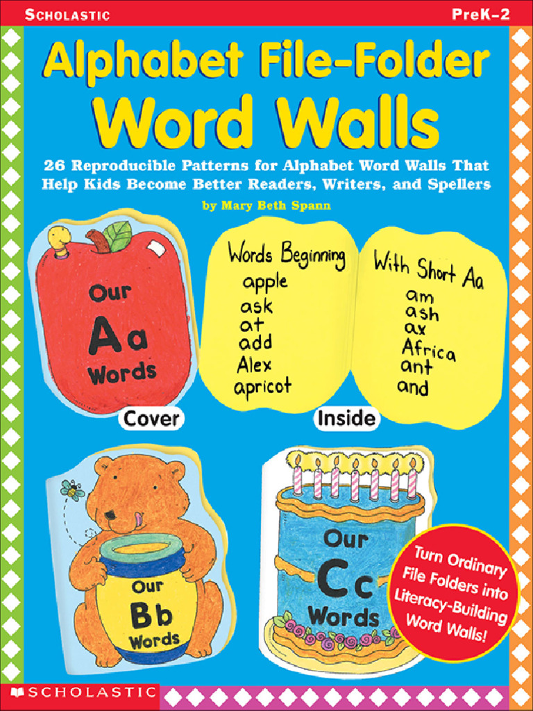 Alphabet File Folder Word Walls | PDF | Linguistics