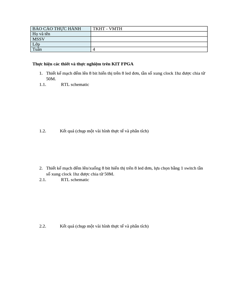 0.Tt TKHT-VMTH - Report SV - Tuan 4 | PDF