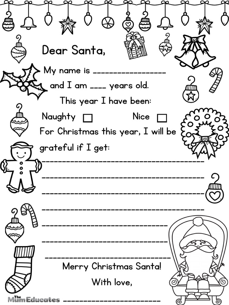 Santa Letter | PDF