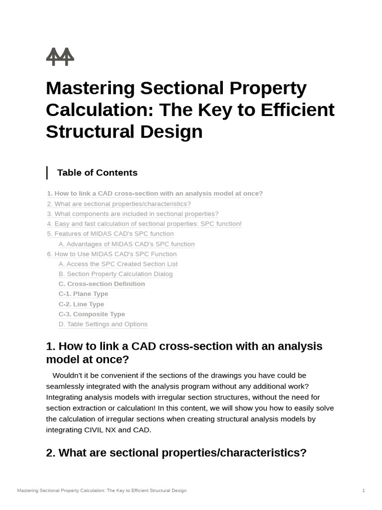 Sectional Property Calculation Guide | PDF | Bending | Buckling