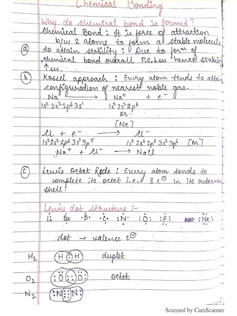 3.chemical Bonding.A | PDF