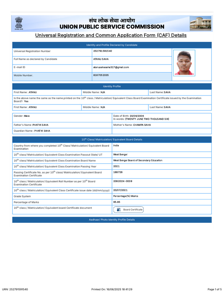 Nda Atanu Saha | PDF