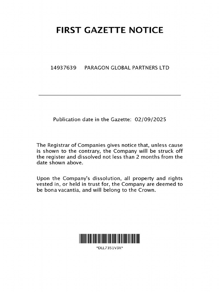 Companies House Document | PDF