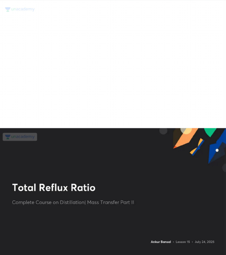 Total Reflux Ratio With Anno | PDF