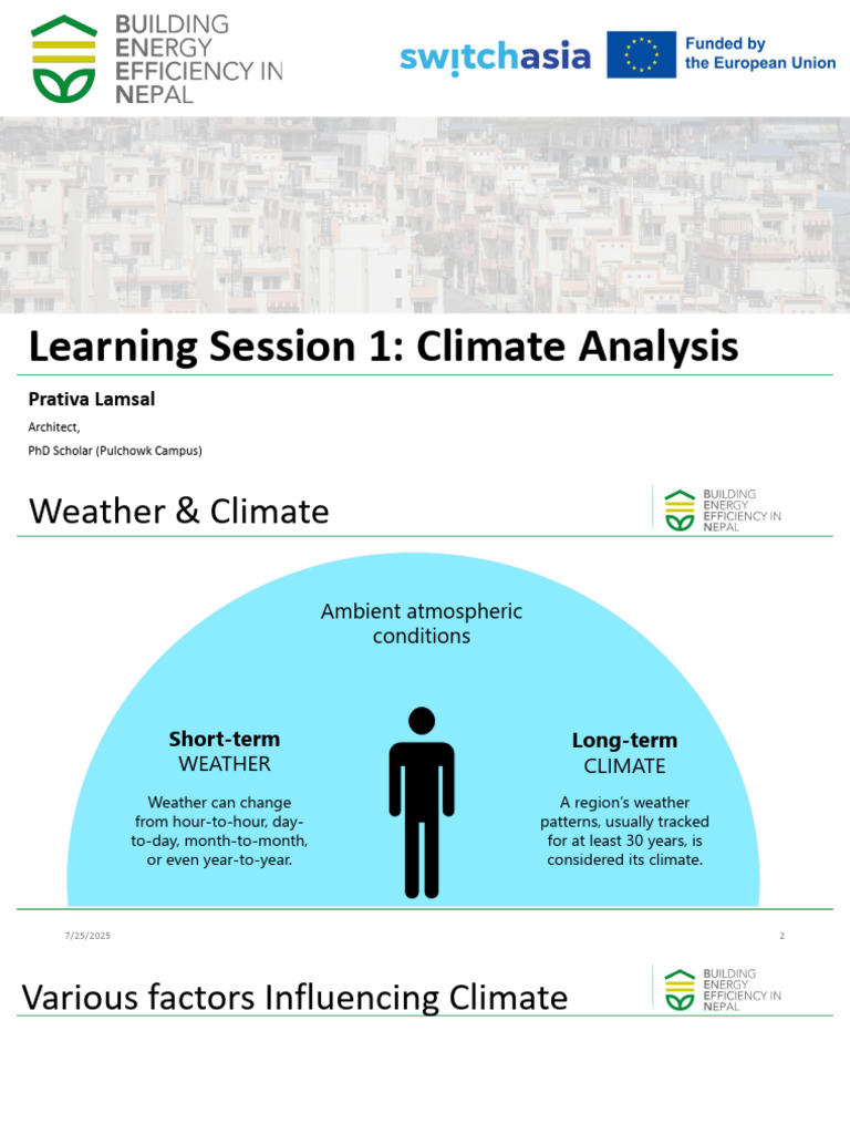 Climate Analysis for Sustainable Design | PDF | Climate | Applied And ...