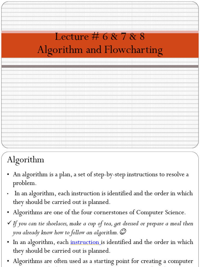 Lecture # 6&7&8 | PDF | Algorithms | Iteration