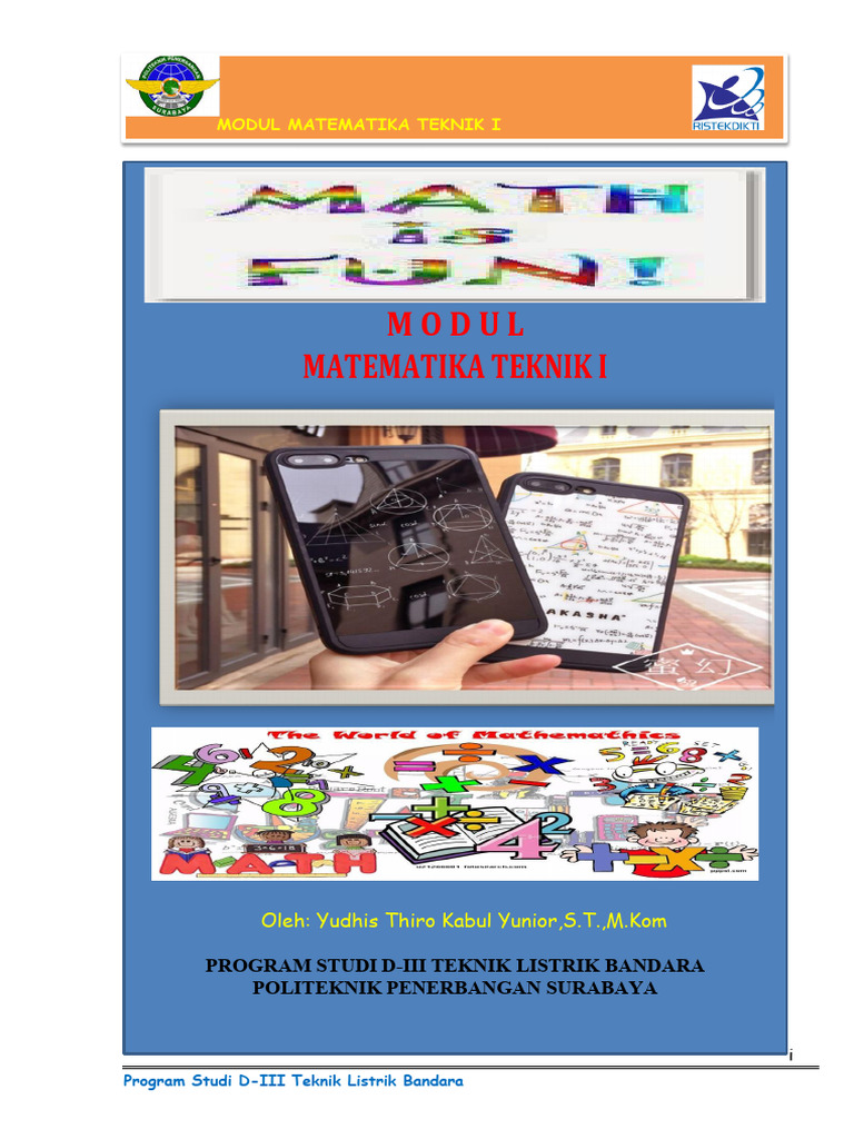 Modul Matematika Teknik i Yudhisthiro | PDF