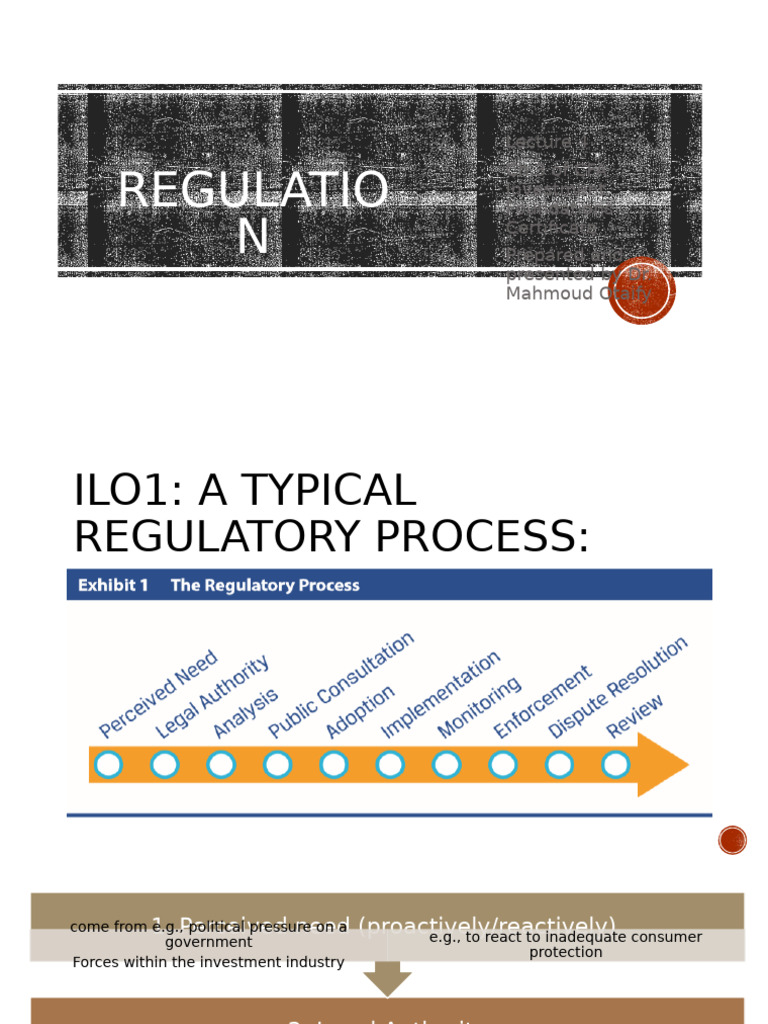 Understanding Financial Market Regulations | PDF | Stocks | Investment ...