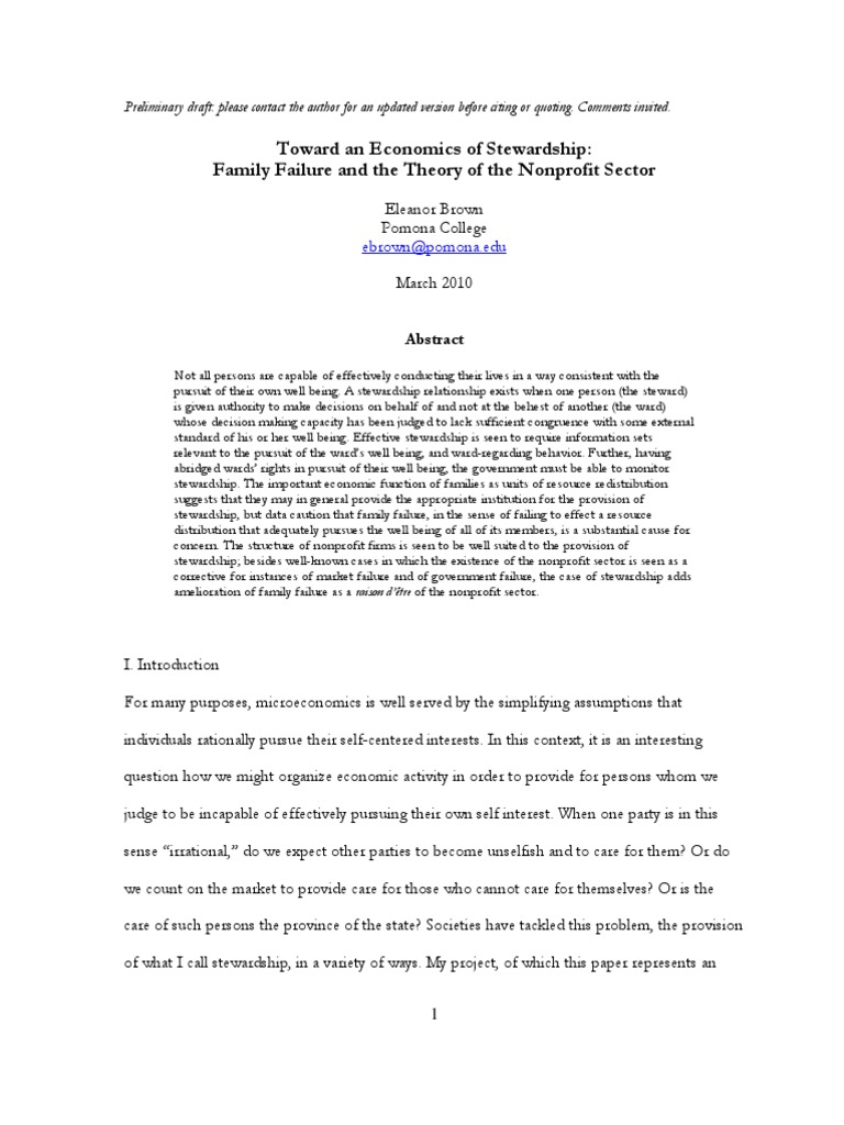 Brawn | PDF | Market Failure | Child Protective Services