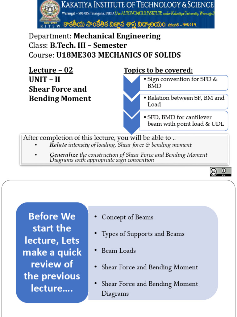 Shear Force and Bending Moment Basics | PDF | Bending | Beam (Structure)
