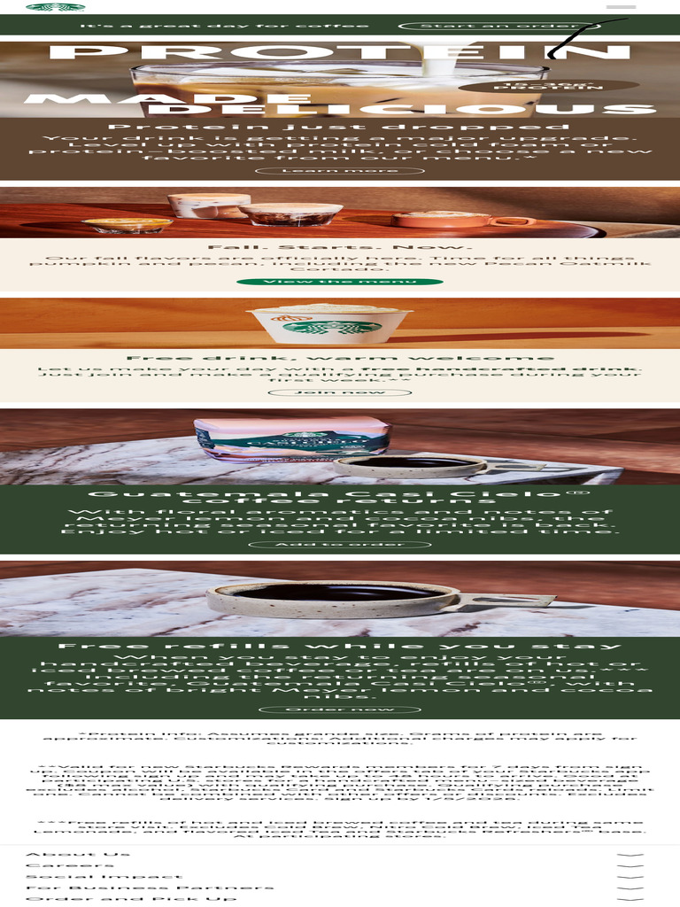 Fall Coffee Promotions and New Flavors | PDF