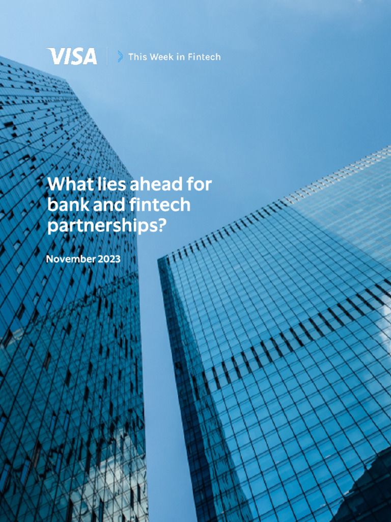 Visa TWIF Bank Fintech Partnerships 1 | PDF | Financial Technology ...