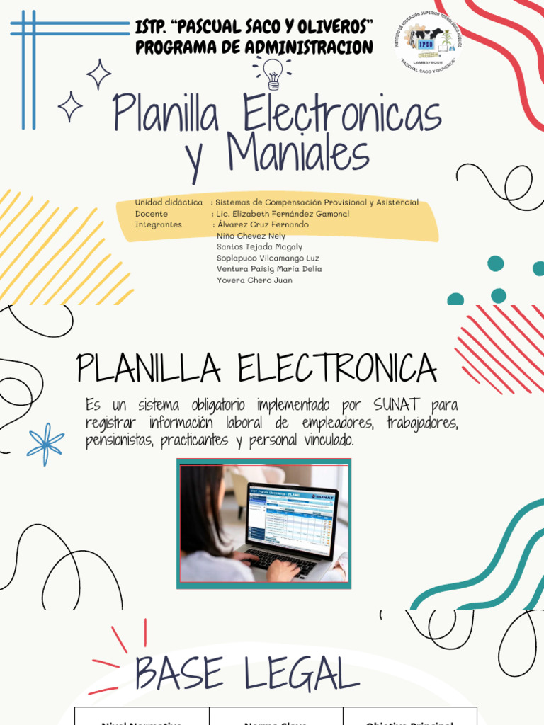 Ventajas de la Planilla Electrónica en Perú | PDF