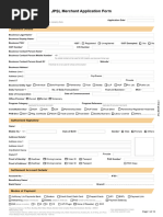 BSP New Business Account Application | PDF | Banks | Online Banking