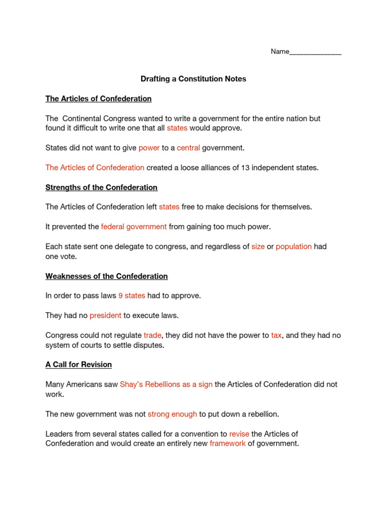 Understanding the Constitutional Convention | PDF | Politics Of The ...