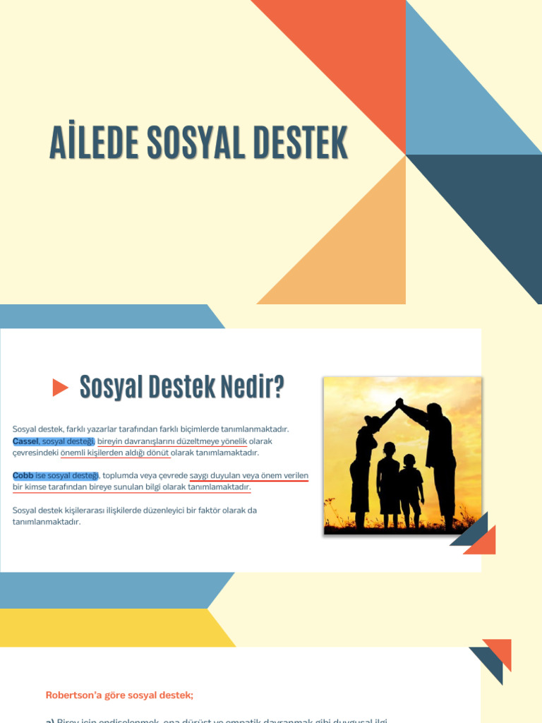 Ailede Sosyal Destek 6.hafta | PDF