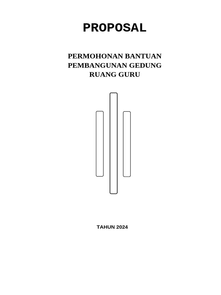 Proposal Pembangunan Ruang Guru SMA 2 | PDF