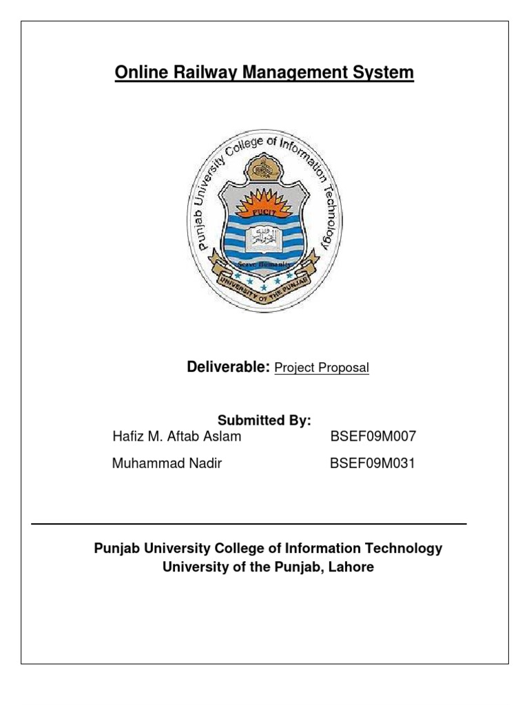 Online Railway Management System | PDF | Ticket (Admission) | Databases