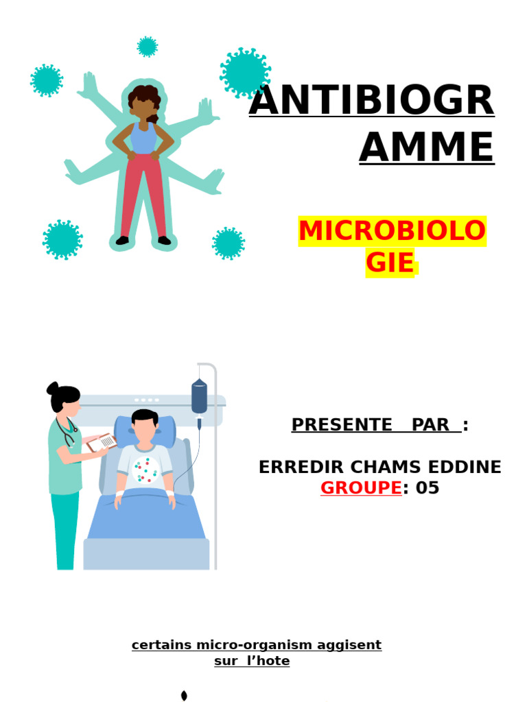 Antibiogramme : Sensibilité aux Antibiotiques | PDF | Microbiologie ...