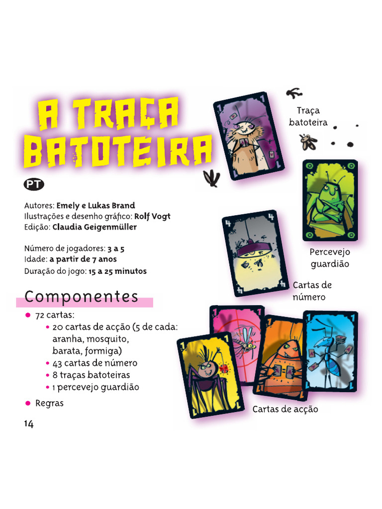 A Traça Batoteira - Regras | PDF