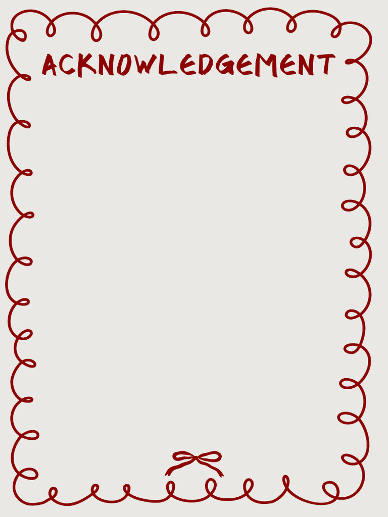 Cream Red Playful Wedding Menu (1) | PDF