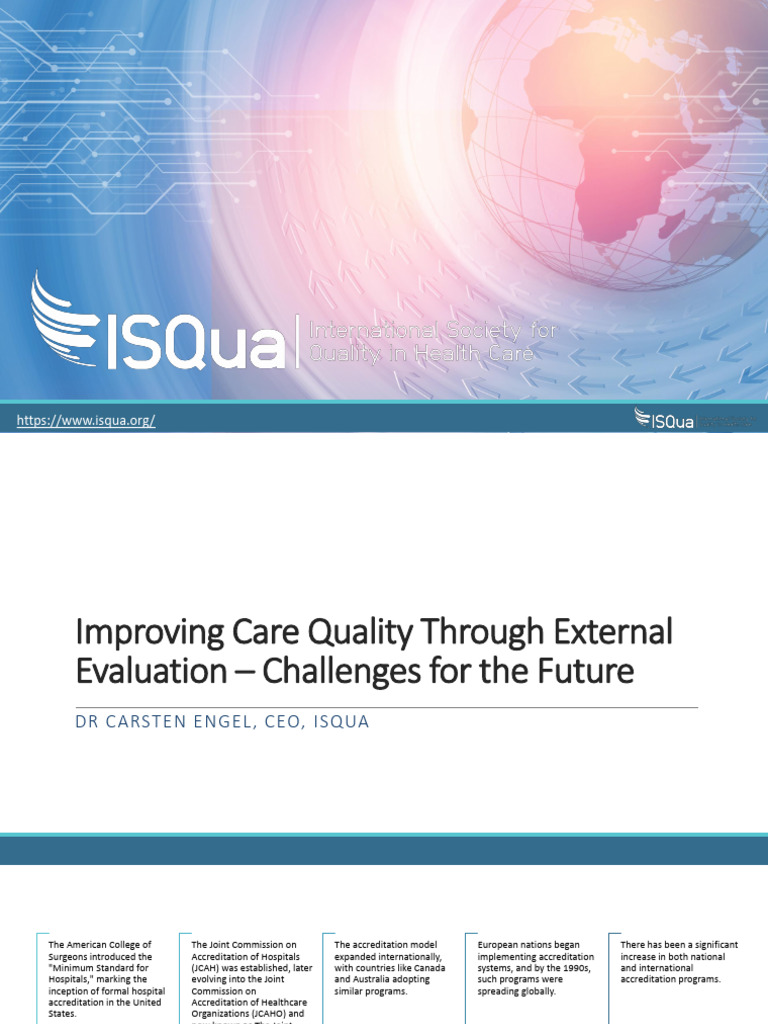 Dr Carsten Engel_Improving Care Quality Through External Evaluation ...