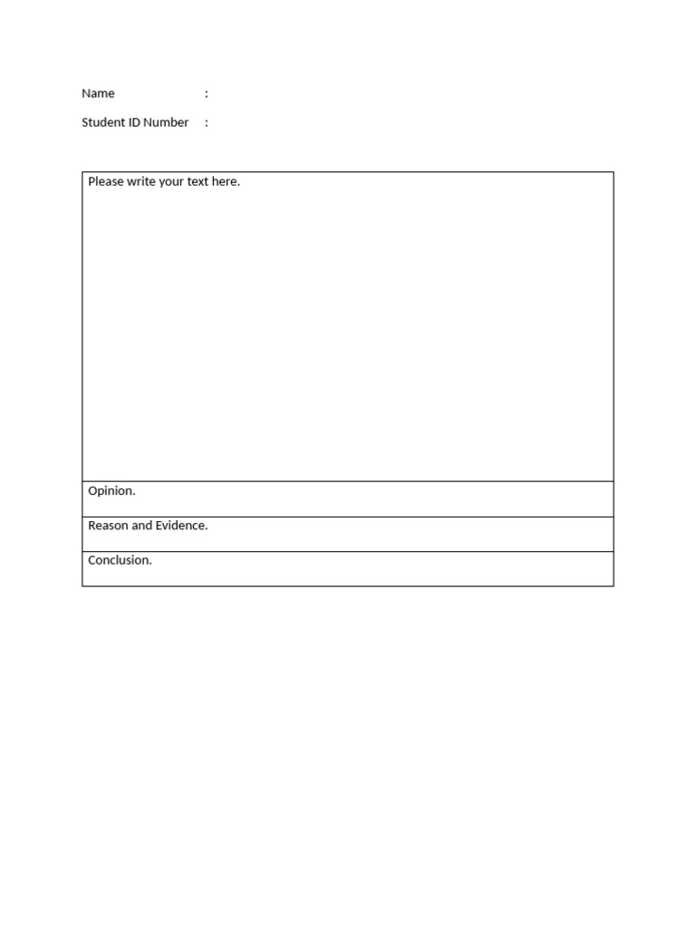 Argumentative Paragraph (Analyzing Sample) | PDF