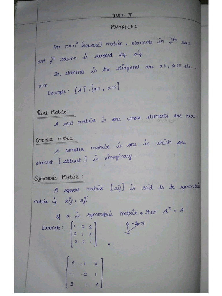 Maths Notes | PDF