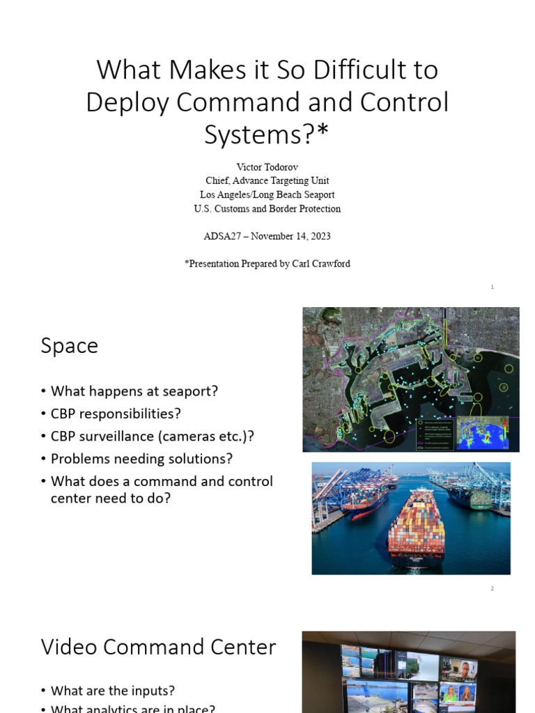 Challenges in Command and Control Systems | PDF