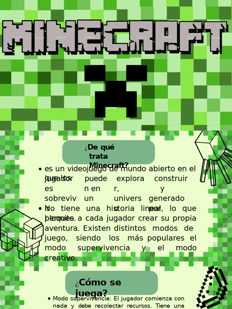 Introducción a Minecraft: Modos y Entidades | PDF