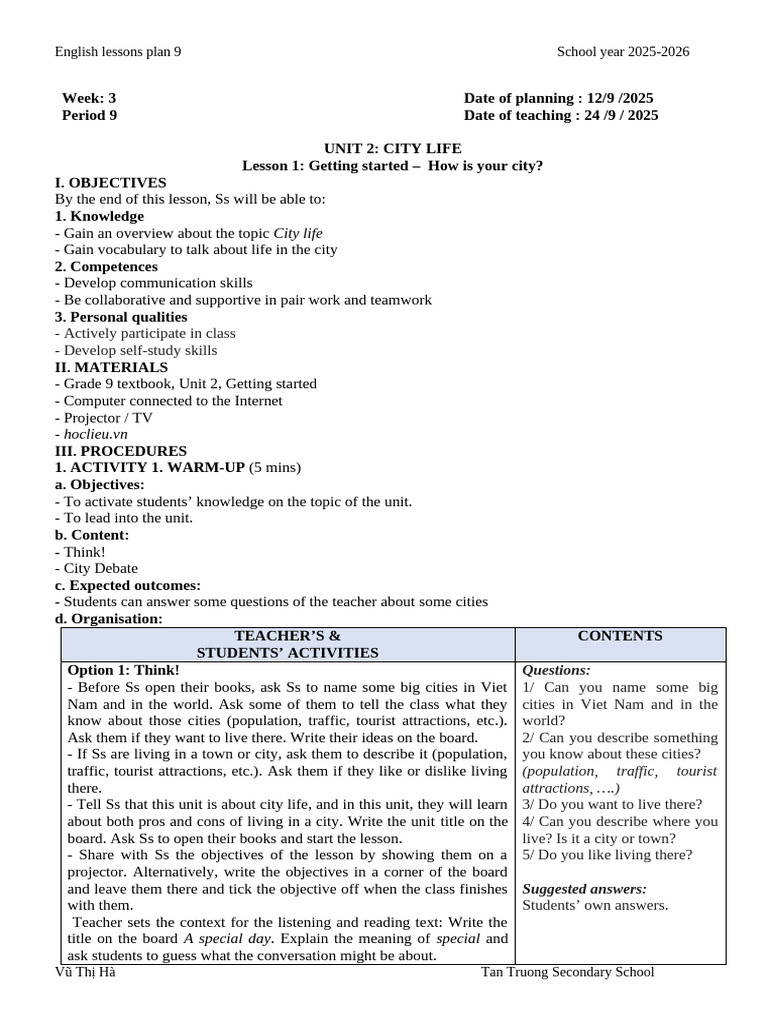 UNIT 2 K 9 | PDF | English Language | Communication