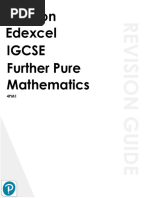 Formulae Booklet - OCR (A) Further Maths A-Level | PDF | Variance