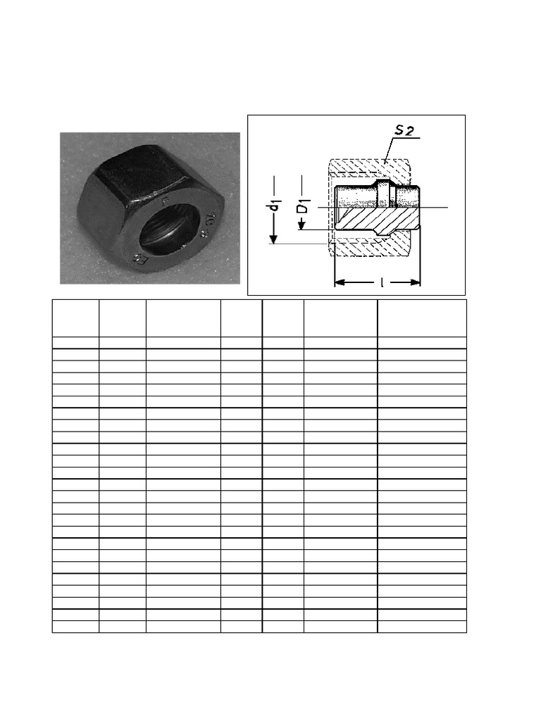 Fittings Nut M | PDF