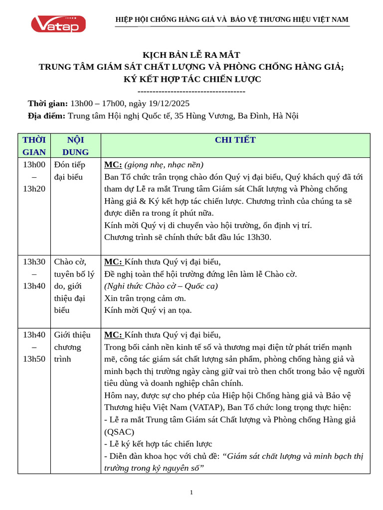Kich Ban Vatap Final | PDF